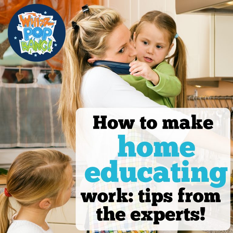 How to make home educating work: tips from the experts – Whizz Pop Bang ...