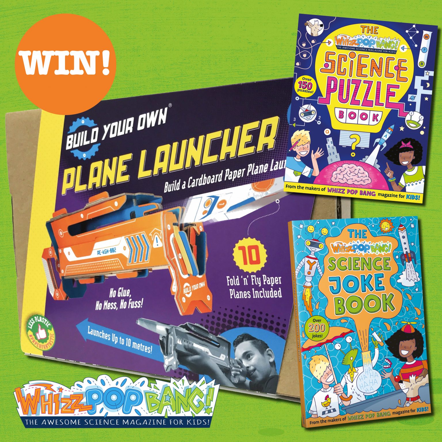 COMPETITION CLOSED: WIN a Build Your Own Plane Launcher kit and two ...