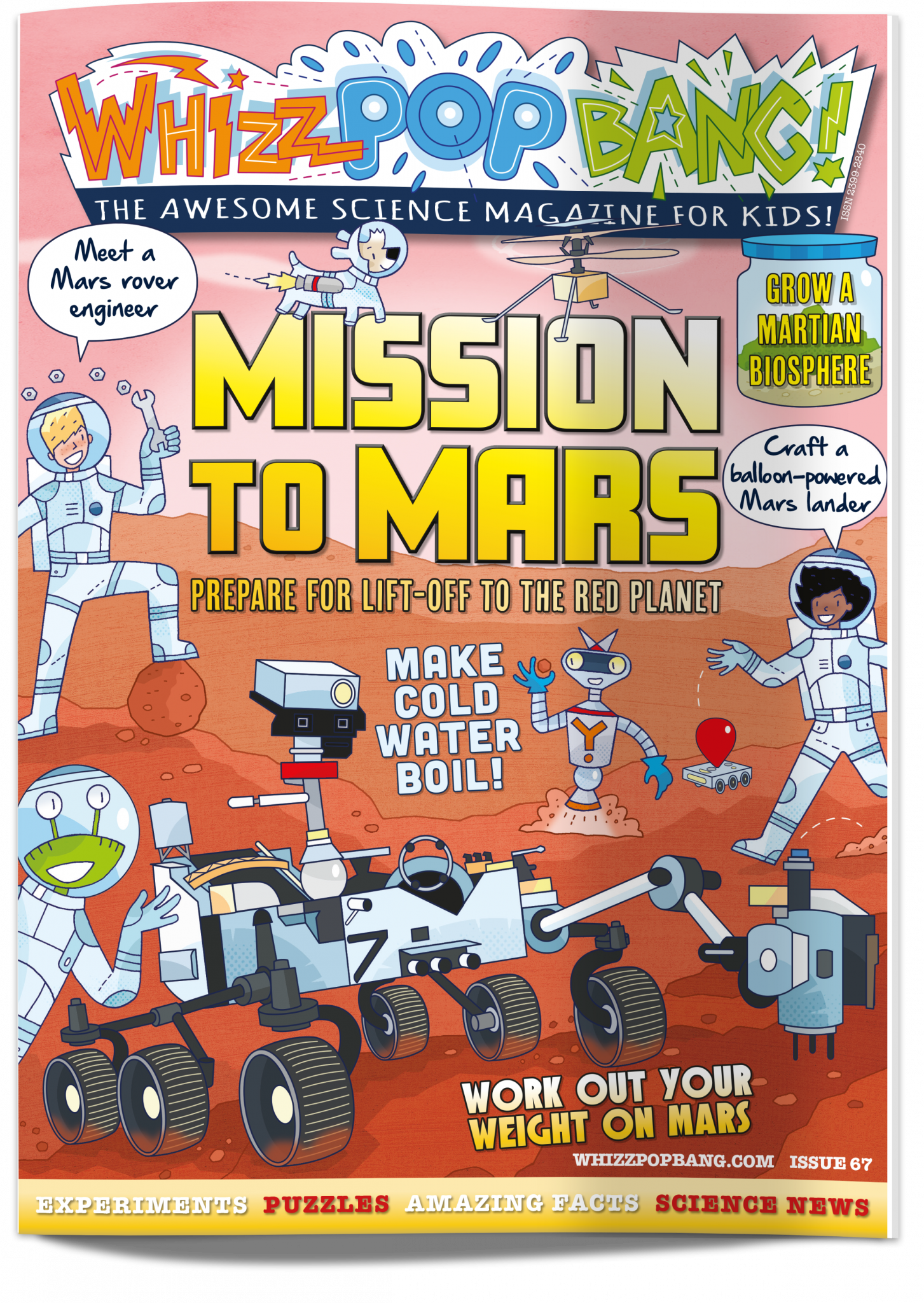 Tim Peake spills the beans on life in space! – Whizz Pop Bang Blog