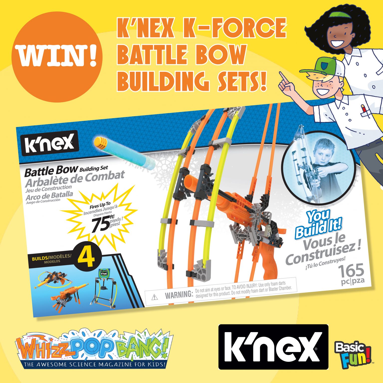 COMPETITION CLOSED: WIN K’NEX K-FORCE Battle Bow Building Sets! – Whizz ...