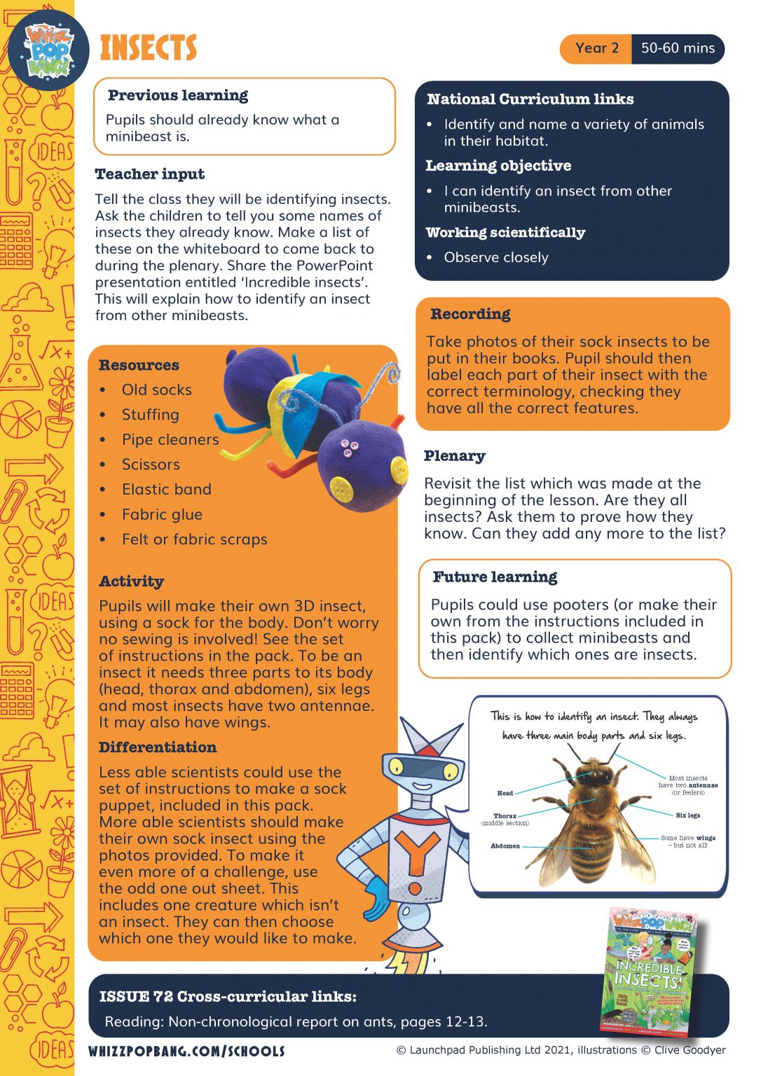 Teaching insects – Whizz Pop Bang Blog