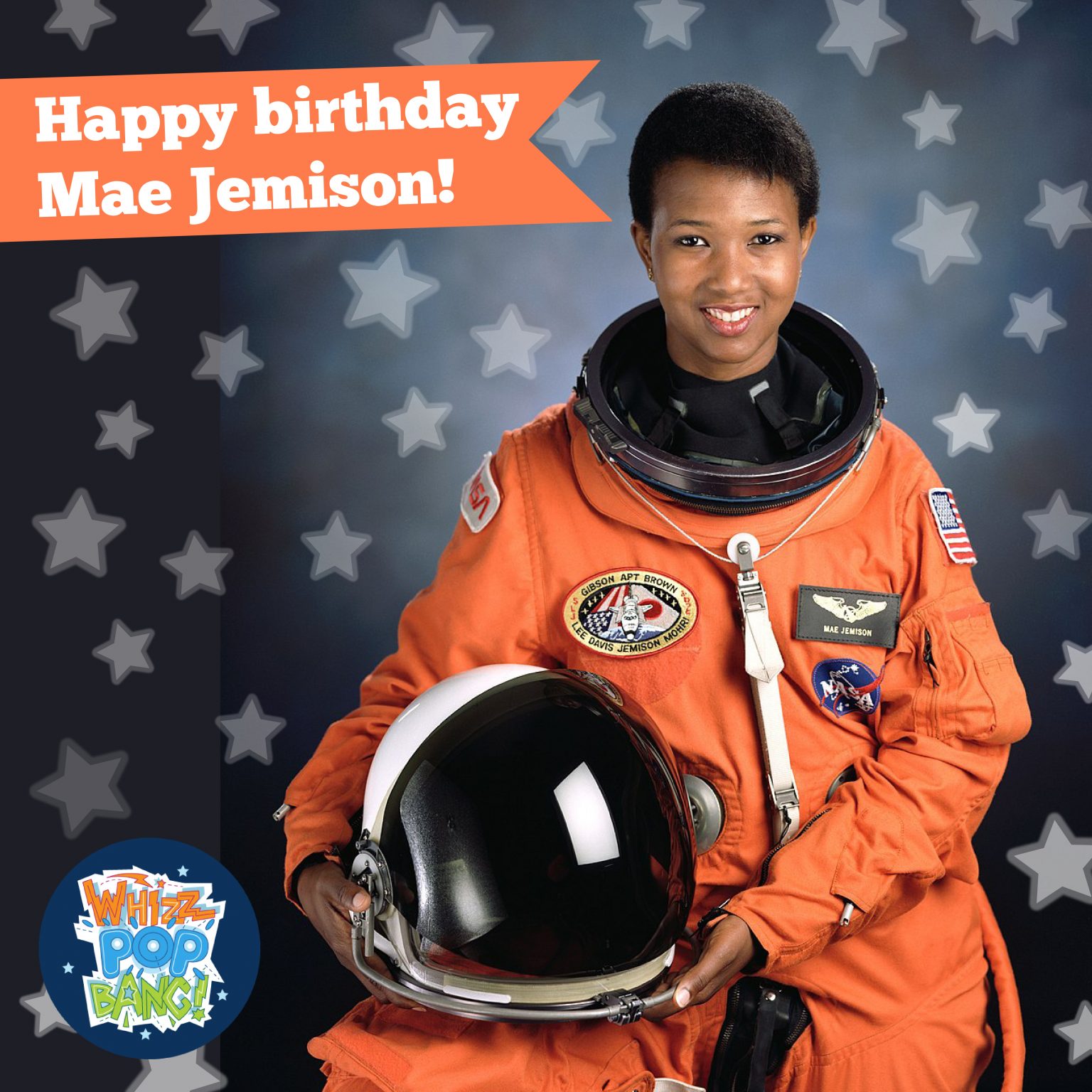 FREE teaching resource: Sensational Scientist, Mae Jemison – Whizz Pop ...