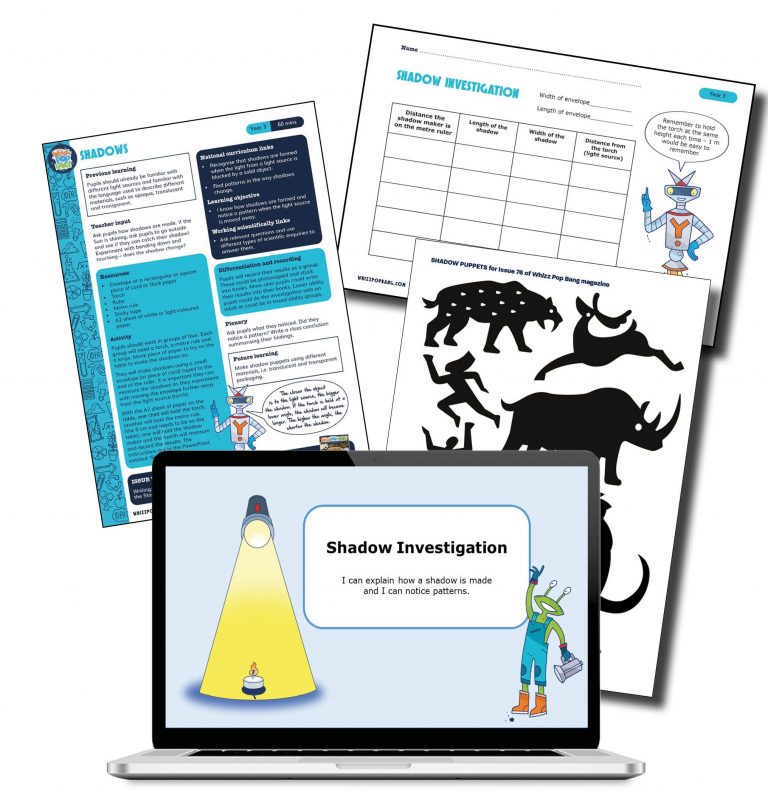 Teaching shadows in year 3 – Whizz Pop Bang Blog