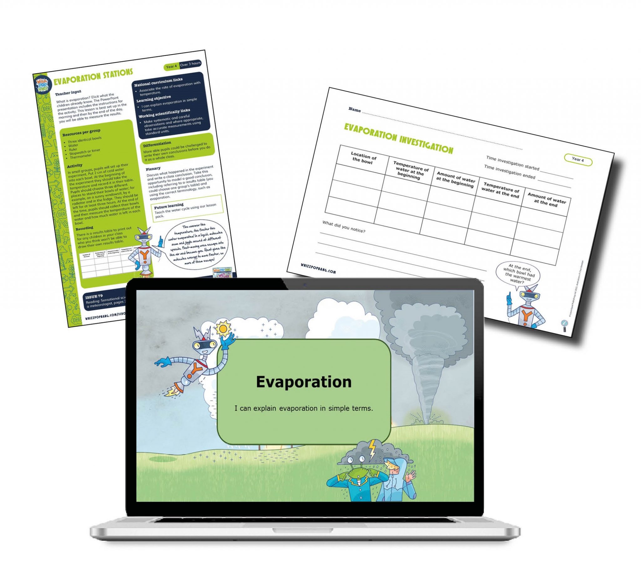 Teaching the water cycle in year 4 – Whizz Pop Bang Blog