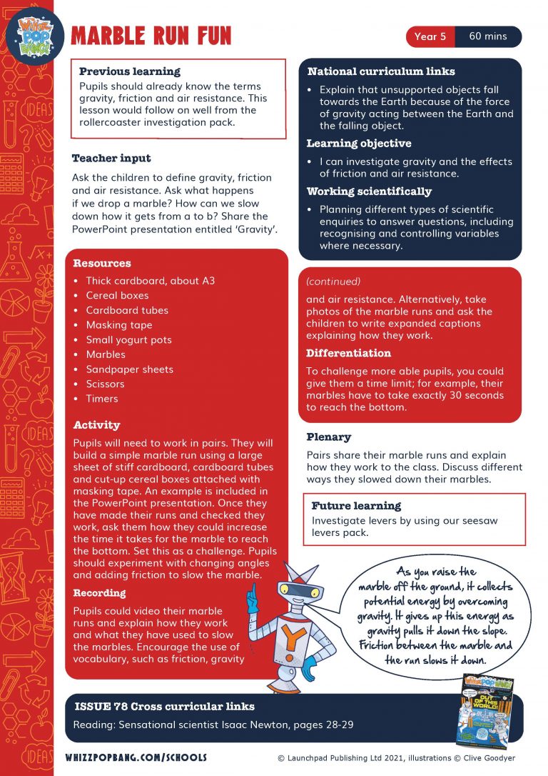 How to use Whizz Pop Bang lesson packs in your medium-term plans ...