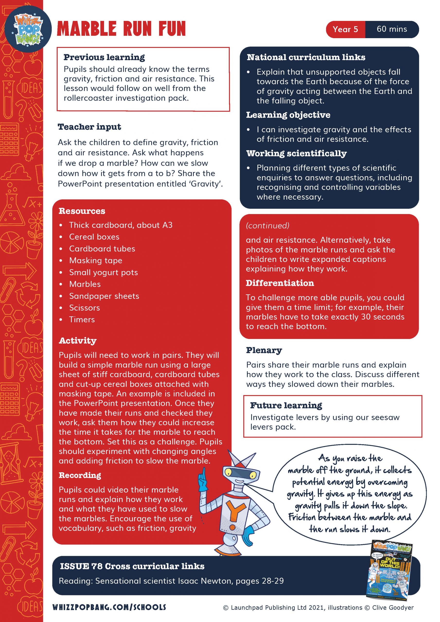 How to use Whizz Pop Bang lesson packs in your medium-term plans ...
