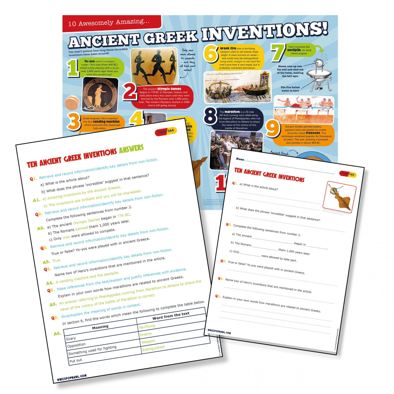 Teaching Ancient Greece – Whizz Pop Bang Blog