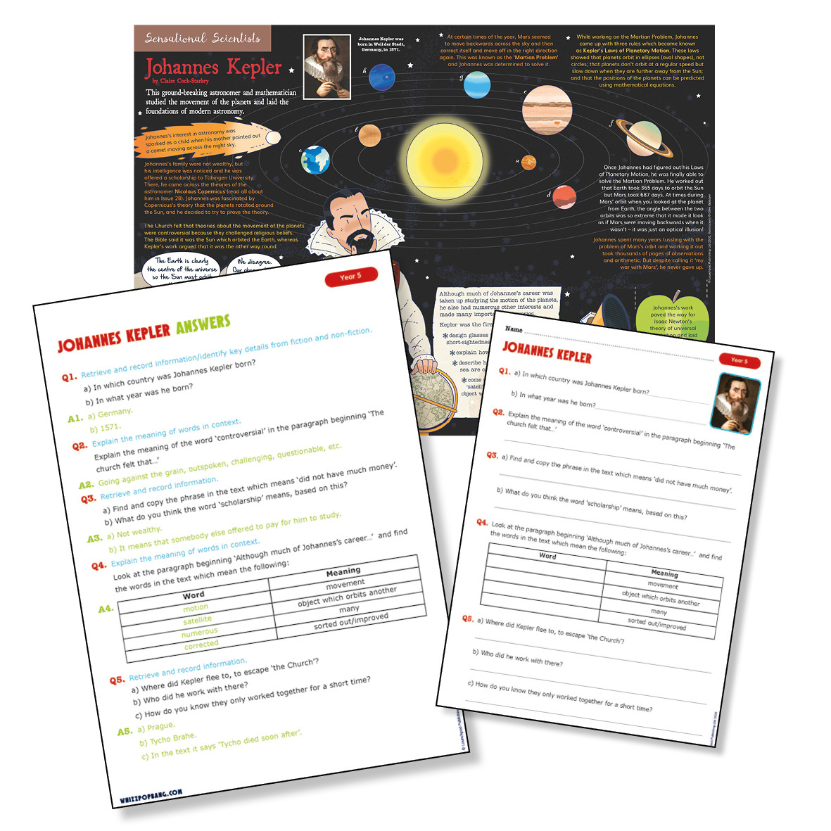 Teaching Space in year 5 – Whizz Pop Bang Blog