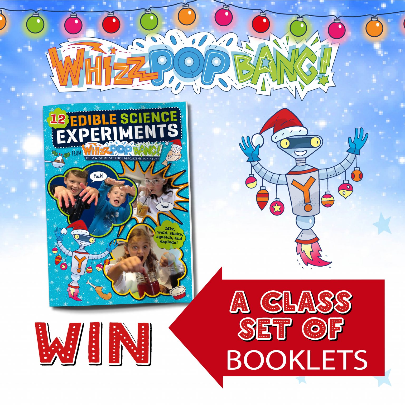 COMPETITION CLOSED – Win a set of Edible Science booklets for your ...