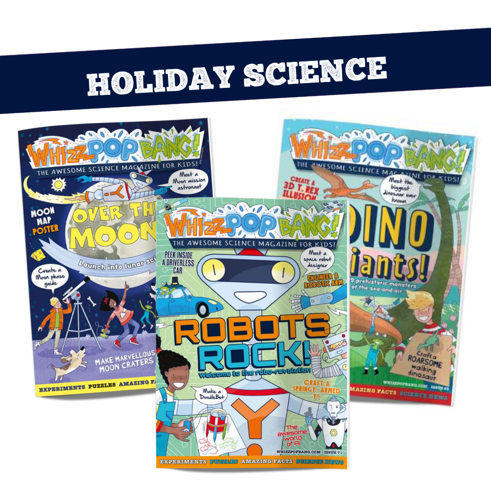 Whizz Pop Bang 3 issue holiday science bundle