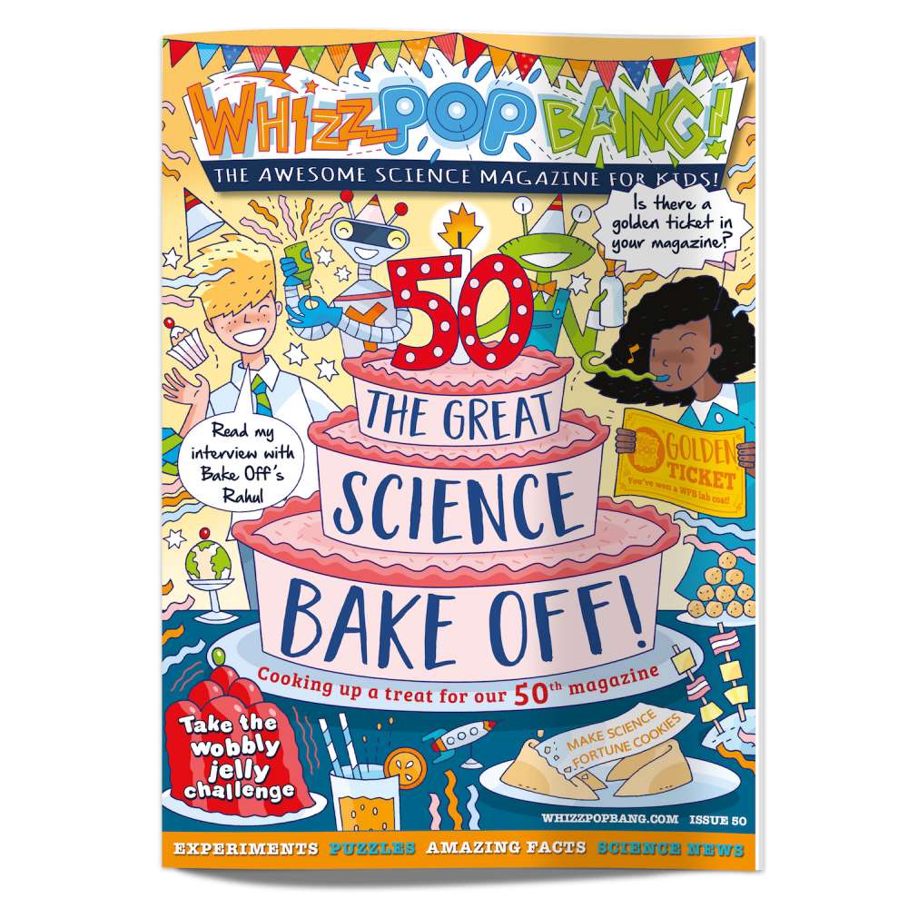 Discover the science of baking in the awesome science magazine for kids