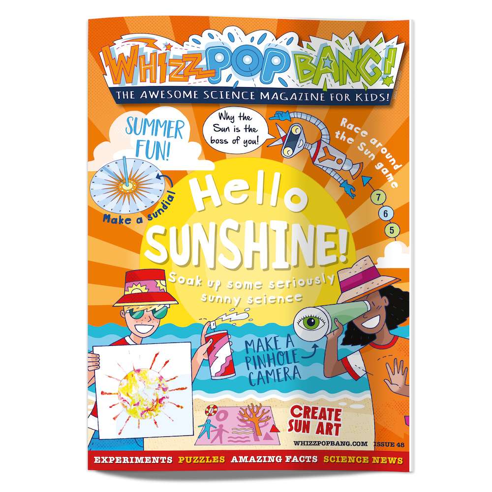 Discover the science of sunshine in the awesome science magazine for kids