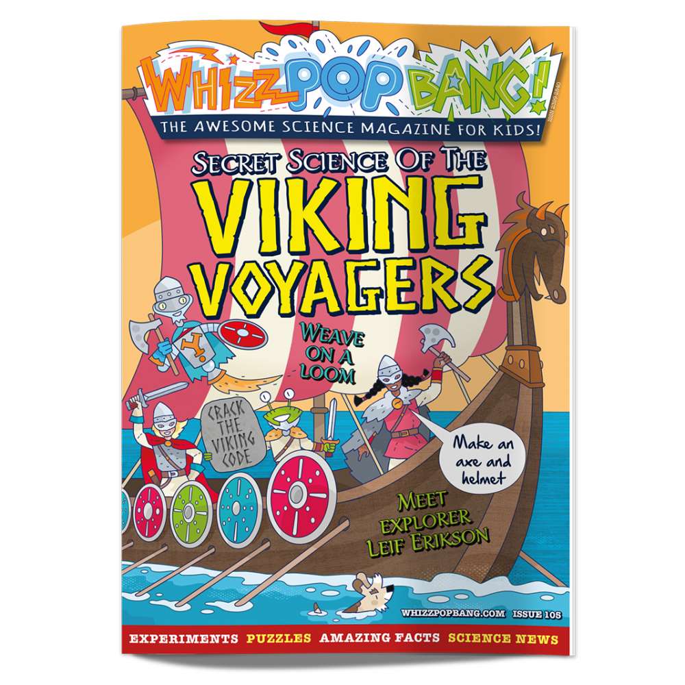 Science Magazine For Kids, SECRET SCIENCE OF THE VIKING VOYAGERS Edition
